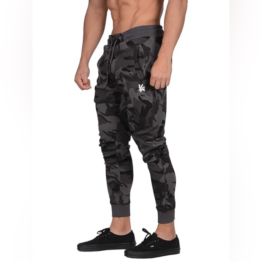Youngla Fitted Men’s Joggers Slim Fit Training Workou… - Gem
